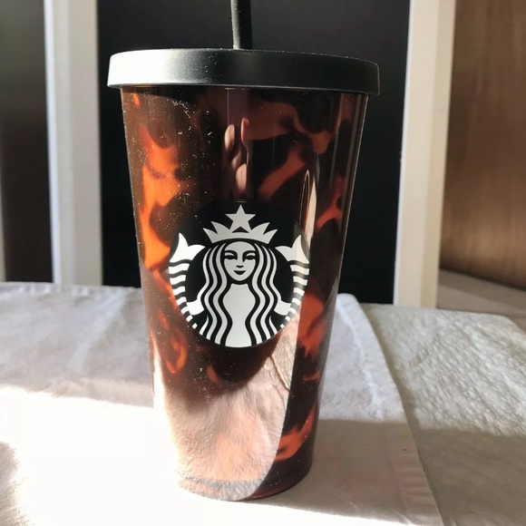 Starbucks | Accessories | Starbucks Tortoise Shell Tumblerrare 6oz 219 ...